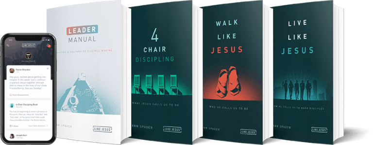 4 Chair Discipling - Like Jesus // A disciple-making resource for your ...